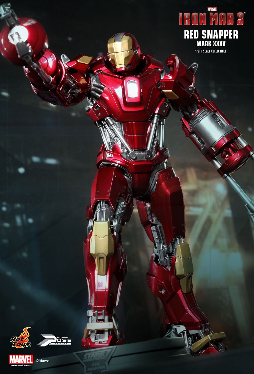 JualHotToys.com - HOT TOYS IRON MAN RED SNAPPER Mark XXXV 35 PPS002